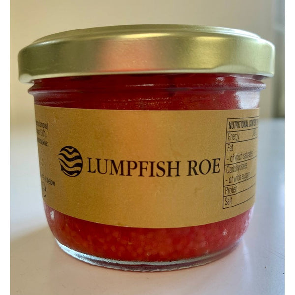 Red Lumpfish Roe 100g – Island Seafood